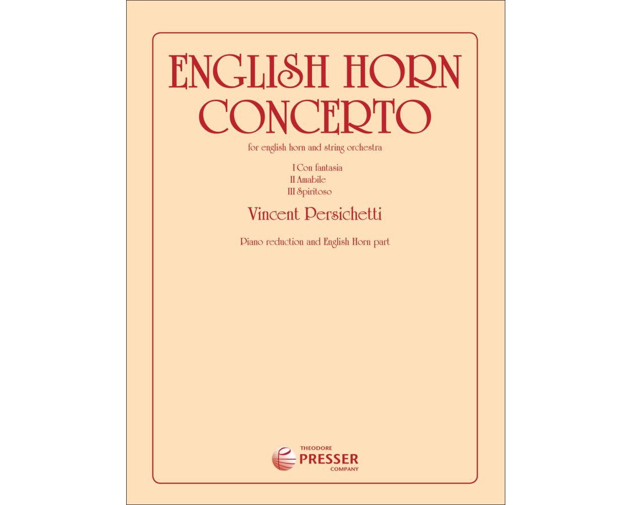English Horn Parts
